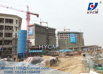 China QTZ 160 Self Erecting Tower Crane 60 Meter Electric Top Slewing for sale