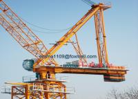 China QTD125 Luffing Tower Crane 10t Load Capacity 162m Height for High-Rise Building Construction for sale
