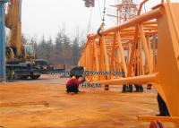 China D160 Luffing Jib Crane Tower - 12 Ton Capacity, 50 Meter Radius, 40 Meter Free Height for sale