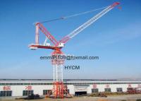 China QTD260 Luffing Jib Tower Crane 16 Ton Capacity 60M Working Radius for Construction Projects for sale