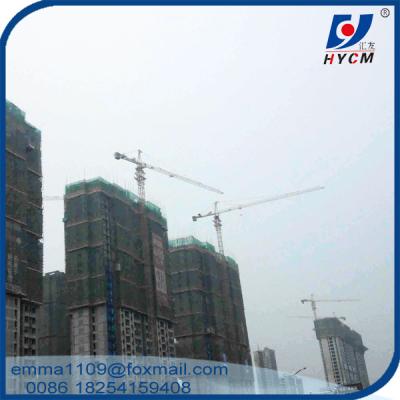 China qtz6010 Tower Crane Cat Hammer-Head Tower Kren 8T Capacity Quotation for sale