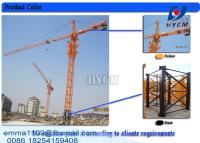 China TC6012 Chinese Specifications Tower Crane 60 Meter Building Cranes for sale