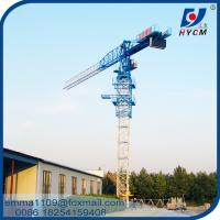 China PT 5010 5T Hydraulic Telescopic Tower Crane Topless Flat Top Type Prices for sale