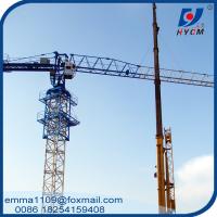 China PT 5010 5T Hydraulic Telescopic Tower Crane Topless Flat Top Type Prices for sale