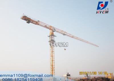 China QTZ80 PT5515 6t Topless Tower Crane Self Hydraulic Climbing Type 55m Radius for sale