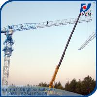 China QTZ80 PT5515 6t Topless Tower Crane Self Hydraulic Climbing Type 55m Radius for sale