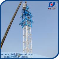 China QTZ80 PT5515 6t Topless Tower Crane Self Hydraulic Climbing Type 55m Radius for sale