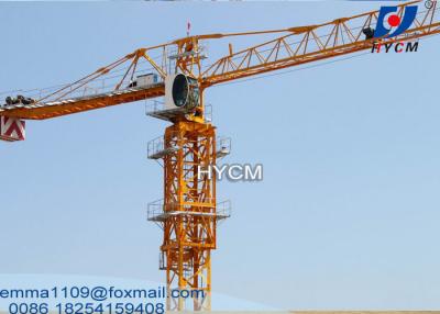 China Flat Top Tower Crane QTP5515 55m Jib 8t Capacity for Construction for sale