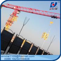 China 12t Topless Tower Crane PT6425 Inverter Control 64m Jib 2300kNm for sale