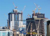 China QTD4522 Luffing Jib Crane Tower 8t Capacity 160m Height 1.6x3m Mast Section for sale