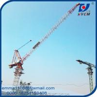China QTD5030 Luffing Tower Crane with 50m Jib Boom Length and 12T Maximum Load Capacity for sale