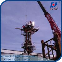 China Mini D2520 3 Tons Luffing Tower Crane Design For South Korean for sale