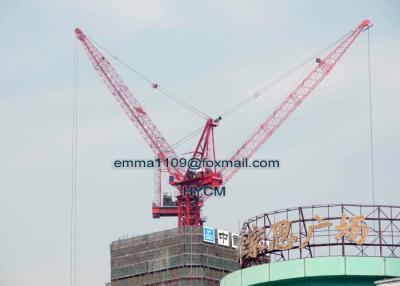 China QTD120 Luffing Tower Crane 6T Capacity 45M Boom Jib 200M Height for Urban Construction for sale
