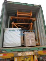 China TC5011 Topkit Tower Crane 4t Max Load 30m Free Height 50m Jib Length for sale