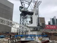 China 12t Luffing Derrick Crane with VFD Schneider Inverter Control 200m Lifting Height for sale