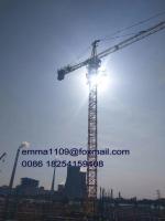 China QTZ63 Tower Crane 50m Jib 5t Capacity 2.5m Mast Section Fixed External Climbing for sale
