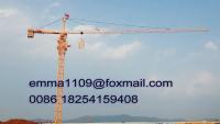 China TC5013 100m Height 1.3 Ton Hammerhead Tower Crane For Construction Projects for sale