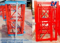 China Mast Section for Construction Hoist 650×650×1508mm - Seamless Tube Rack and Pinion System for SC Series for sale