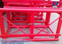 China Mast Section for Construction Hoist 650×650×1508mm - Seamless Tube Rack and Pinion System for SC Series for sale