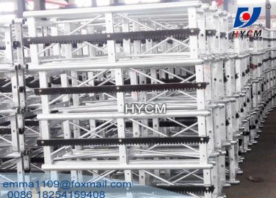 China Steel Mast Section for Construction Hoist & Passenger Elevator - 650×650×1508mm with 4.5mm Q345B Steel for sale
