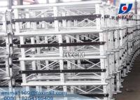 China 1.508m Construction Hoist Mast Sections with 5mm Steel Plate and Hot Galvanized or Electro-static Coating Options for sale