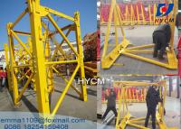 China 2000×2000×3000mm Split Mast Section for QTZ125 to QTZ315 Tower Cranes with Q345B Steel Construction for sale