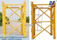 China Potain Tower Crane L68 Mast Section Spare Parts - 2000x2000x3000mm Dimensions, 1450-1750kg Weight for sale