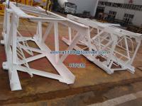 China Potain MC80 MC85 Tower Crane Mast Sections 1.2x1.2x3M Block Design with Q345B Steel Construction for sale