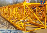 China 1.6×2.5m Mast Section for QTZ50 Tower Cranes - 1500×1500×2500mm Square Steel Construction for sale