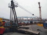 China QD1515 Roof Derrick Crane 3000kg Load Capacity 15m Jib for Inner Tower Crane Removal for sale