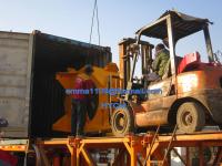 China 8 Ton Roof Fixed Derrick Crane 18m Jib 120m Working Height QD80 for sale