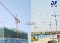 China QTZ63 TC5011 Electric Building Tower Crane 30m Free Standing Height 50m Radius for sale