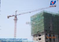 China QTZ80 5513 Topless Tower Crane 8 Ton 55m Jib Construction Equipment for sale