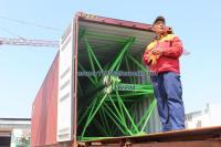 China F0 23B Manual Electric Counterweight Tower Crane Fixing Angle Foundation for sale
