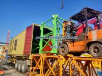 China TC6515 Tower Crane Electric Power Cable 10T Load 65m Boom Length for sale