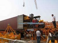 China QTZ250 Cat Head Tower Crane 70m Jib 12t Max Load for High Rise Building for sale