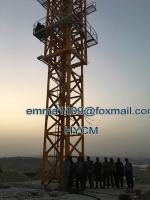 China K500 Hammerhead Tower Crane Undercarriage 5000kNm 20t Max Load 200m Height for sale