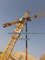 China QTZ7050 Tower Crane Inverter Box 70m Radius 20t Load CE Certified for sale