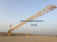 China QTZ Series Tower Crane 500 with VFD Control 70m Radius 20t Max Load for sale