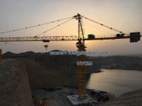 China 25tons Topkit Type TC7550 Tower Crane For Building Construction for sale