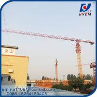 China 8 Tons Power Line QTP5515 Tower Crane 55M Boom Long Working Construction for sale