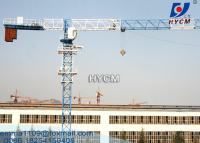 China QTP6016 Topless Tower Crane 60m Boom 10t Load Capacity for Building Material for sale