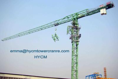 China PT6518 Topless Tower Crane 65m Jib 10t Load Capacity 1800kNm Moment for sale