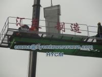 China QTZ180 6518 Flat Head Tower Crane Inverter Control Box High Efficiency for sale