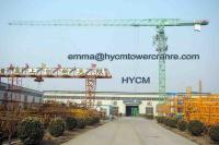 China PT6425 Building Flattop Tower Crane 2.5t Min.Load VFD Control Panel for sale