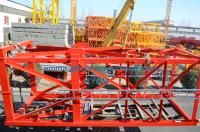 China QTZ315 74m Flat Top Tower Crane 18t Capacity 180m Height with Safety Limiters for sale