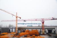 China QTZ400 PT8025 24 Ton Tower Crane 80m Jib 206m Height for High Rise Construction for sale