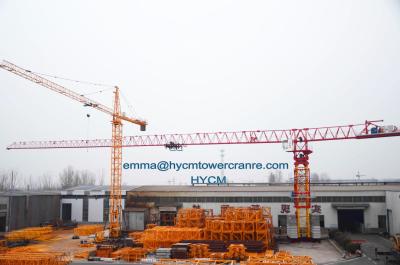 China QTZ400 PT8025 24 Ton Tower Crane 80m Jib 206m Height for High Rise Construction for sale
