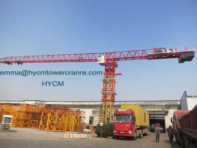 China Large Load 20tons Topless Tower Crane PT8030 80M Jib Crane Length for sale