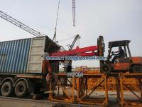 China D120-4522 Luffing Jib Crane 45m Boom 6t Load 2.2t Tip Load Specification for sale